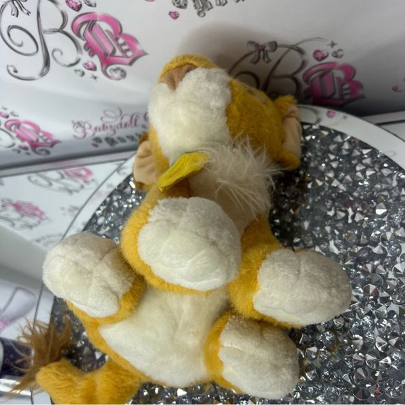 Disney | Toys | Vintage Disneys The Lion King Purring Simba 993 Plush ...